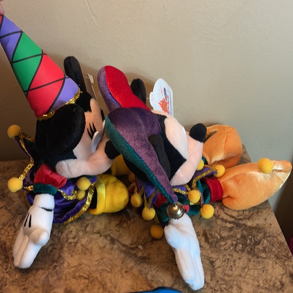 Disney | Other | Disneyland Tokyo Jester Mickey And Minnie Mouse ...